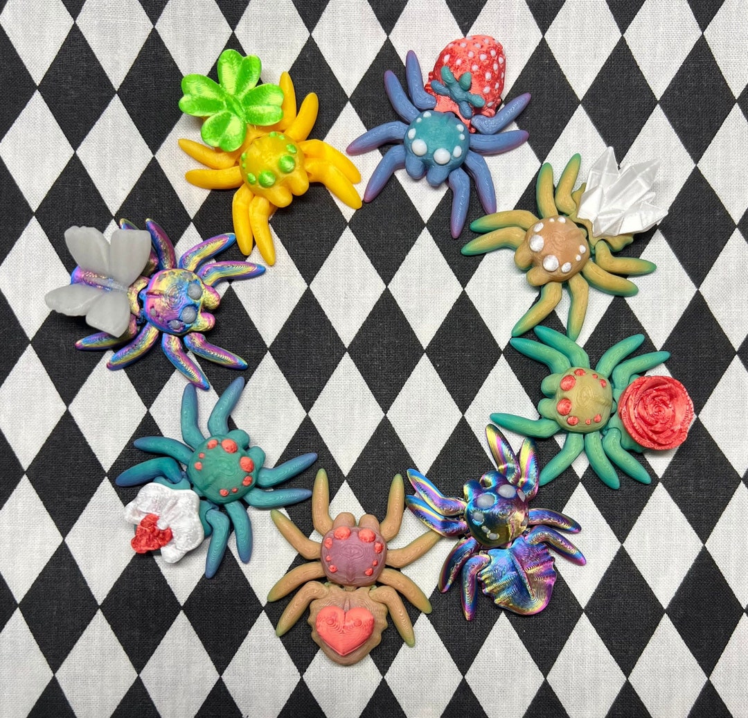 Spiders, Rose, Orchid, Clover, Strawberry, Heart, Fairy, Crystal - Etsy