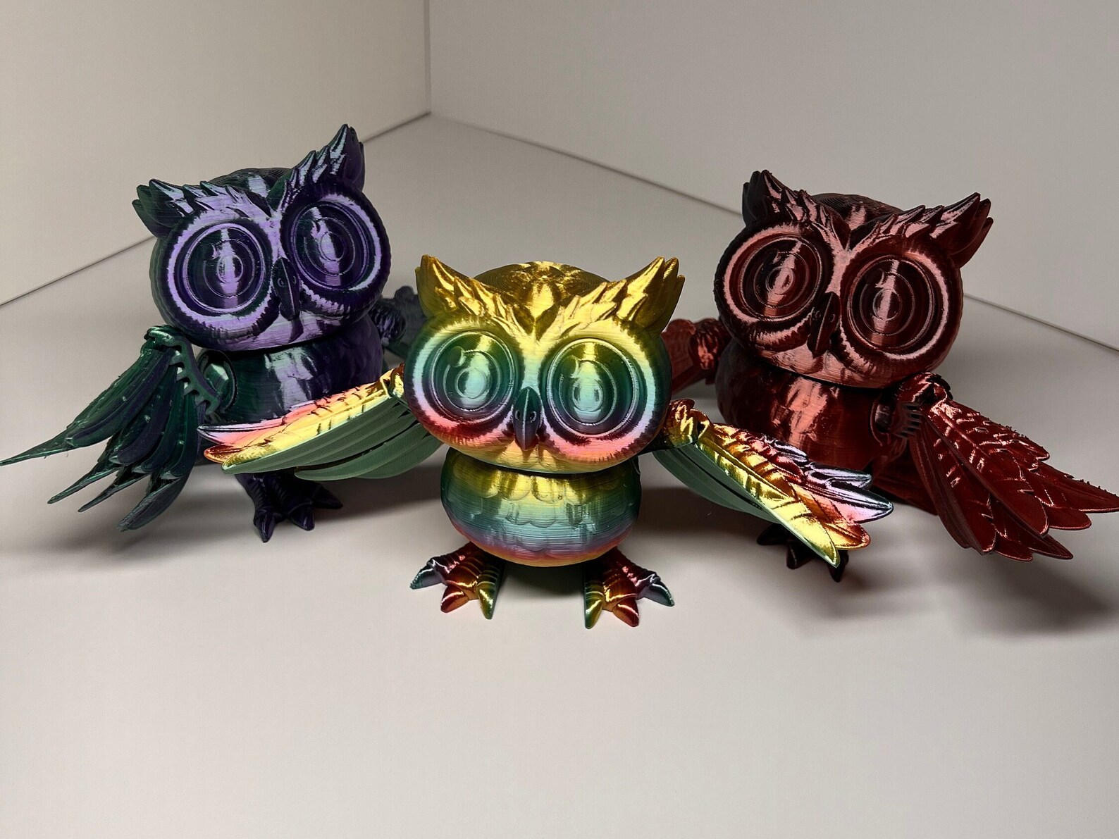 3D Printed Owls - Etsy