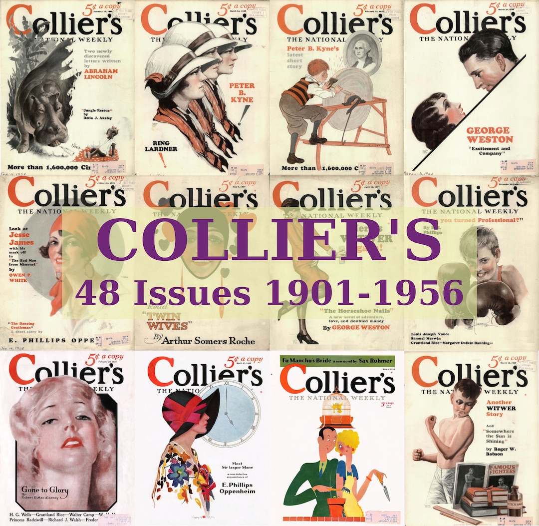 Collier's Magazine, Rare Vintage Magazine, American Culture - Etsy