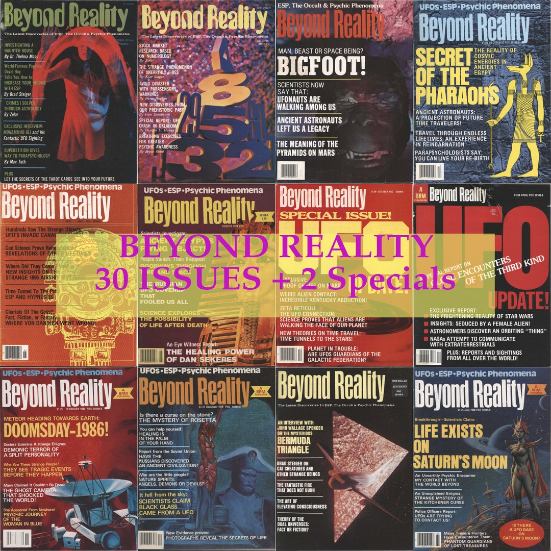 Beyond Reality Magazine, Paranormal, Psychic, UFO Magazine, PDF ...