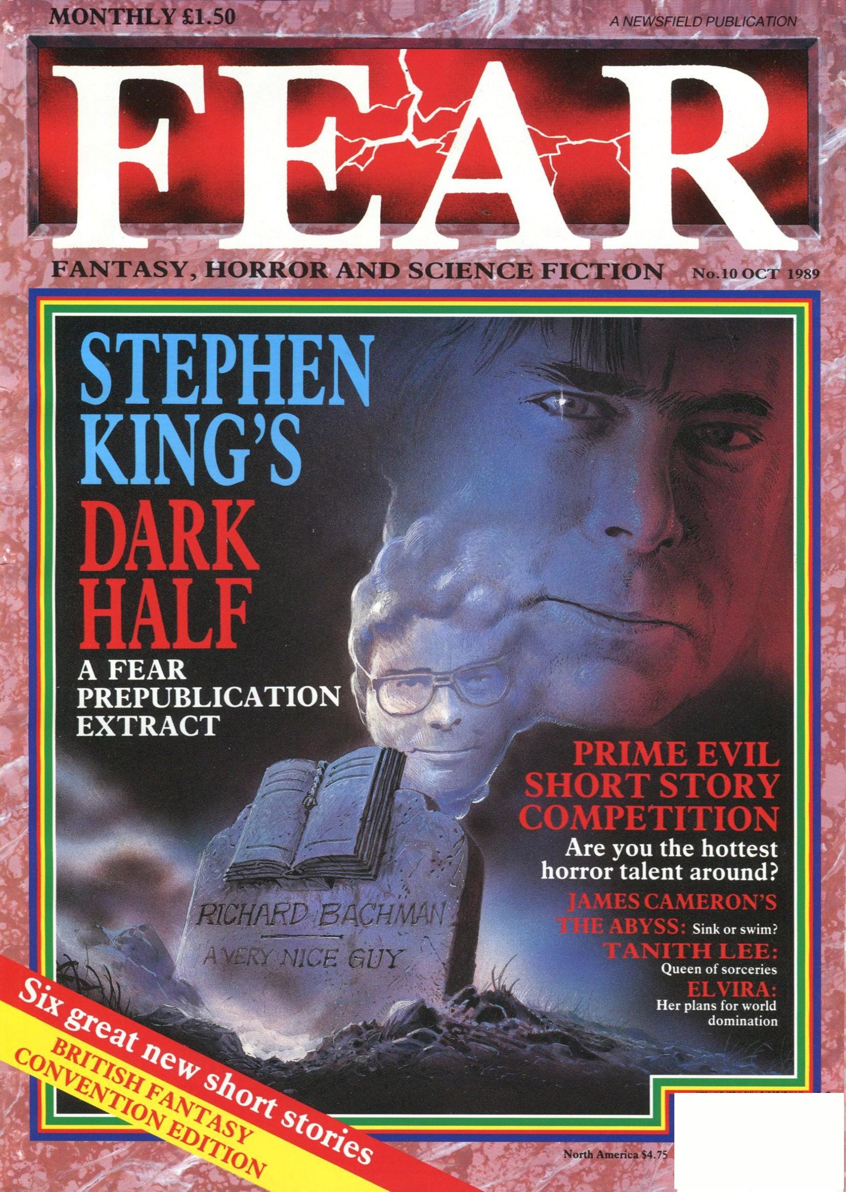 Fear UK Horror Magazine, Vintage, Classic Horror Magazine, Digital ...