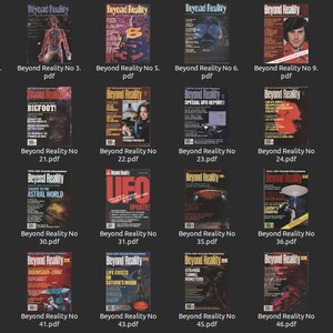 Beyond Reality Magazine, Paranormal, Psychic, UFO Magazine, PDF ...