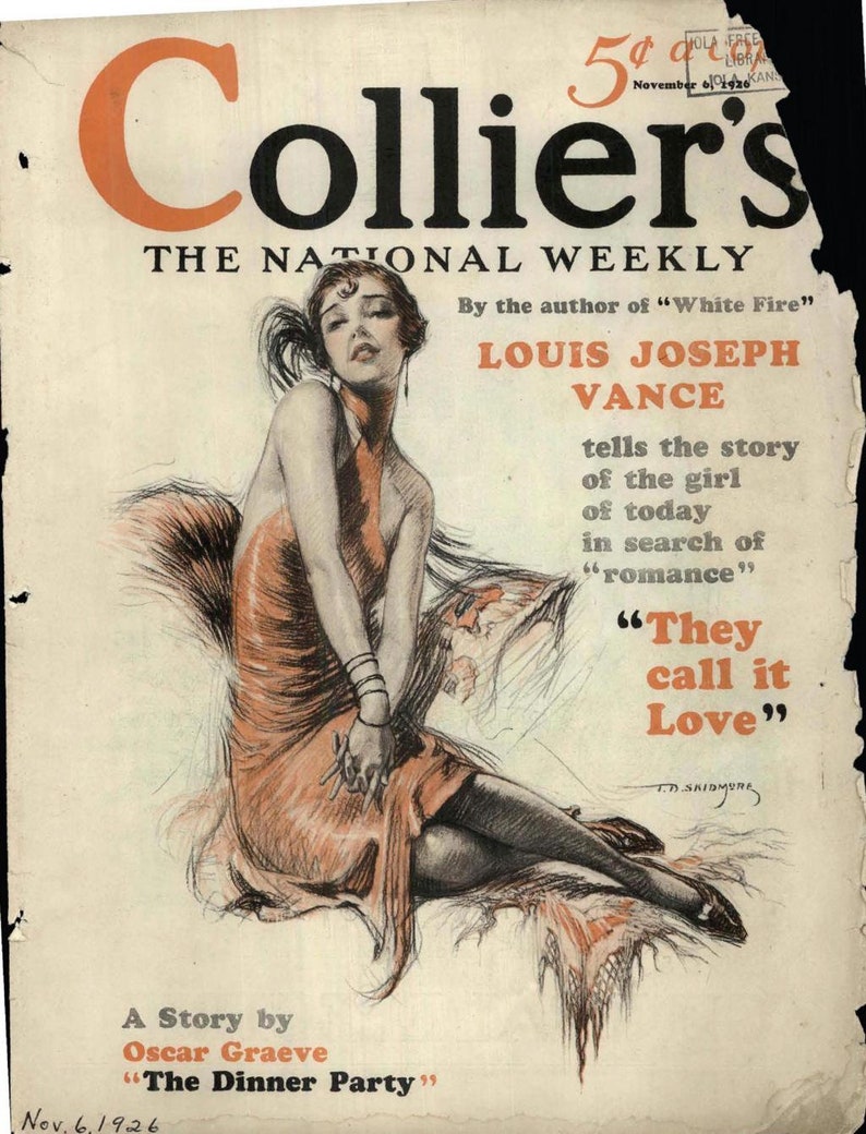 Collier's Magazine, Rare Vintage Magazine, American Culture - Etsy