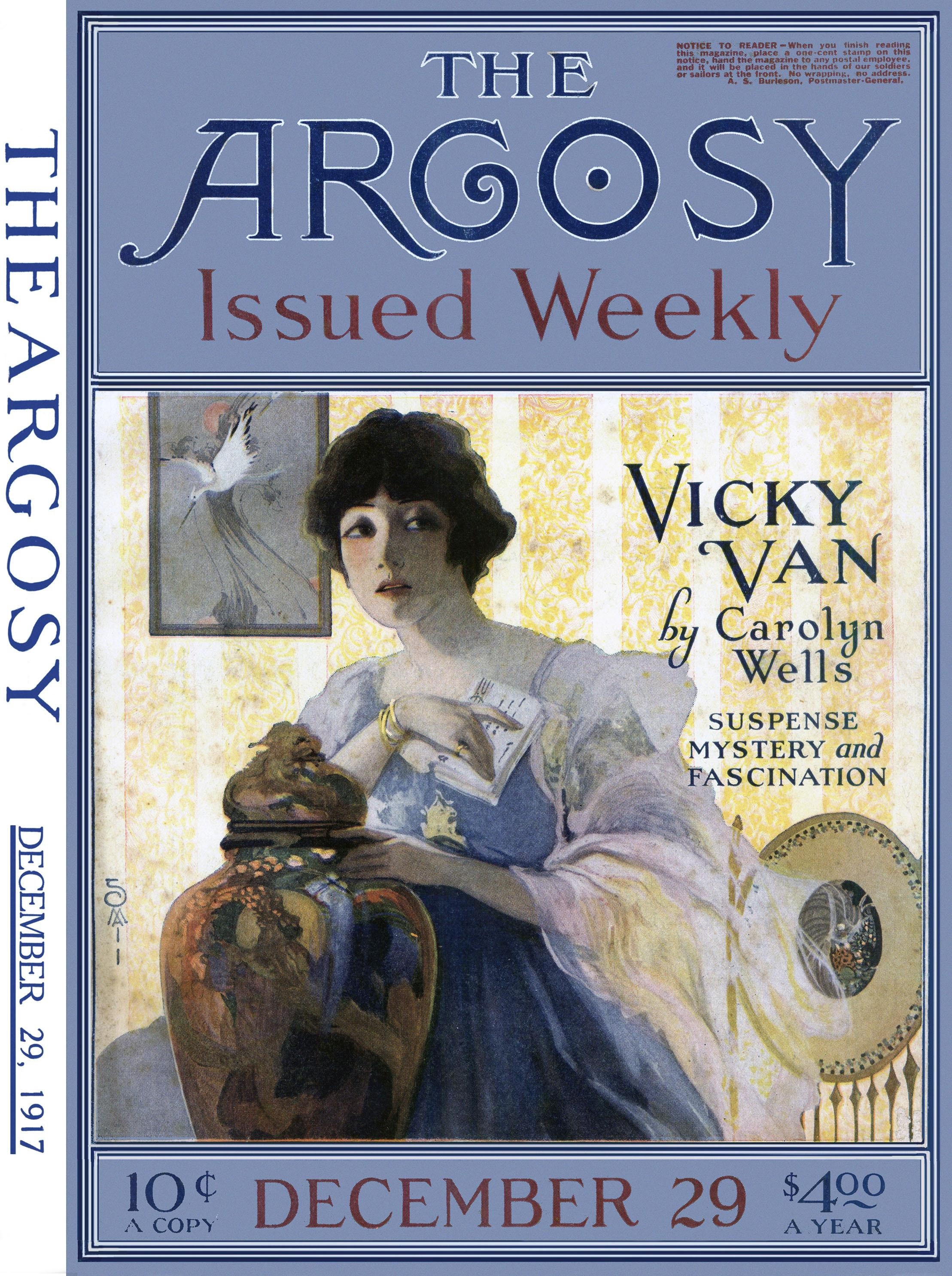 Argosy Magazine, Vintage, Rare Pulp Fiction Magazine, Digital Magazine ...