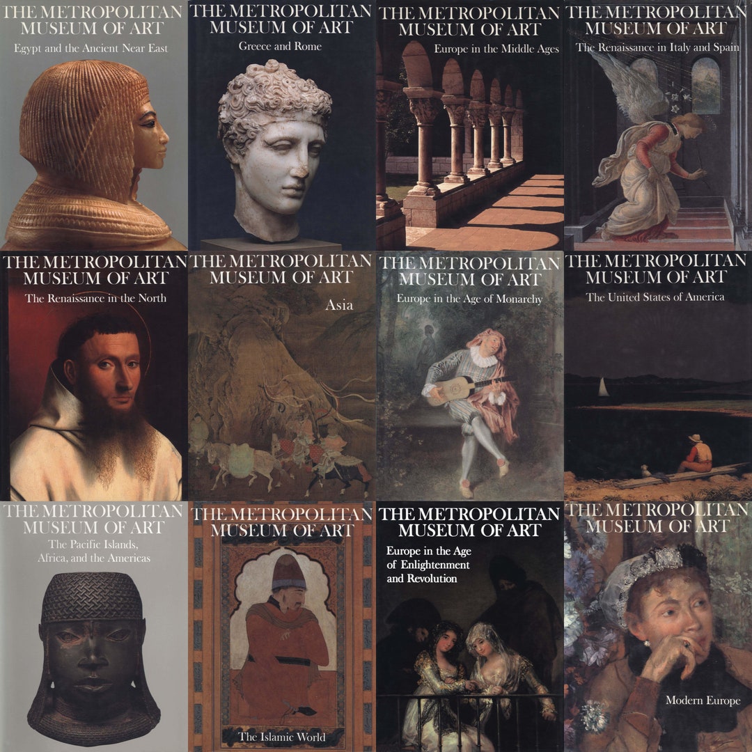 12 Art Anthology Volumes From Metropolitan Museum of Art, Complete ...