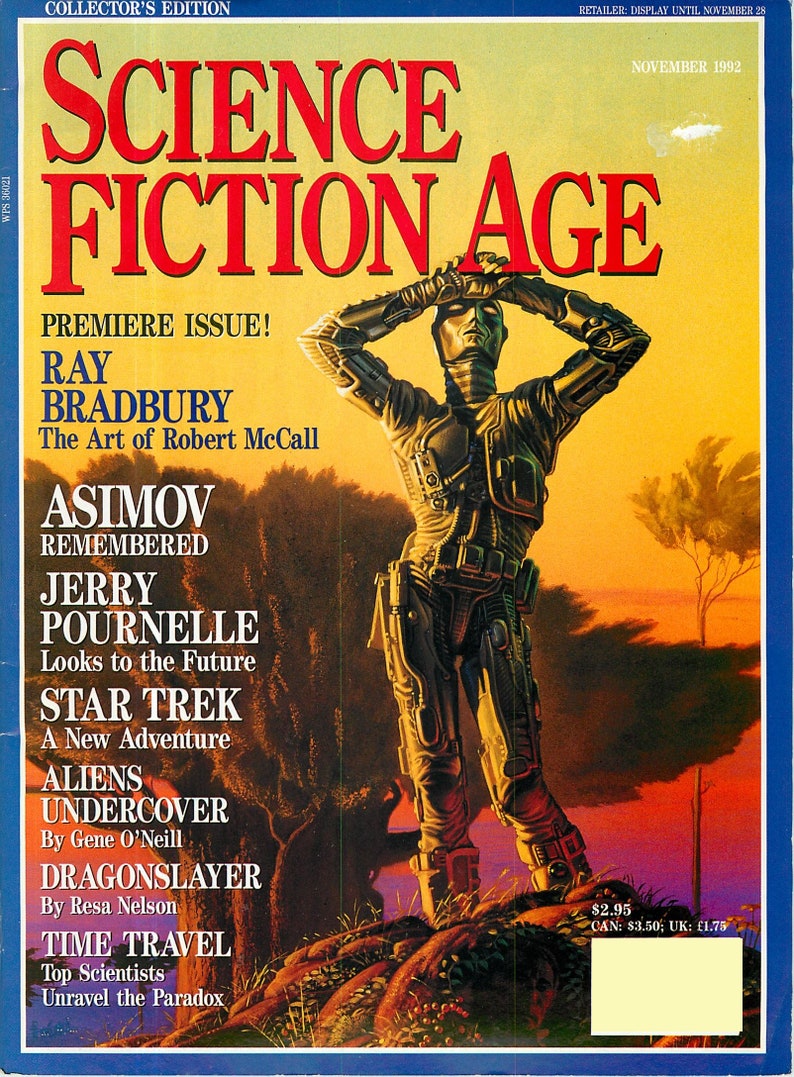 Science Fiction Age Magazine Vintage Pulp Magazine, Digital Collection ...