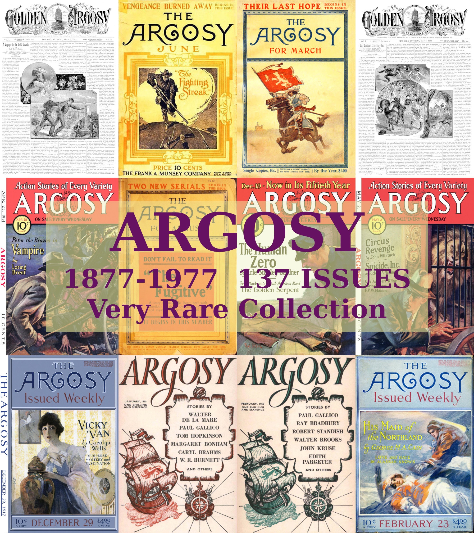 Argosy Magazine Back Issues