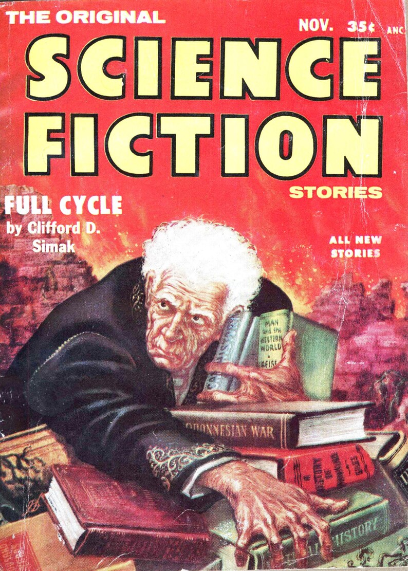 The Original Science Fiction Stories Magazine, Vintage Sci-fi Pulp ...
