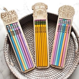 Personalized Name Pencil | Back to School | Pack of 6 | Pastel Pencil ...