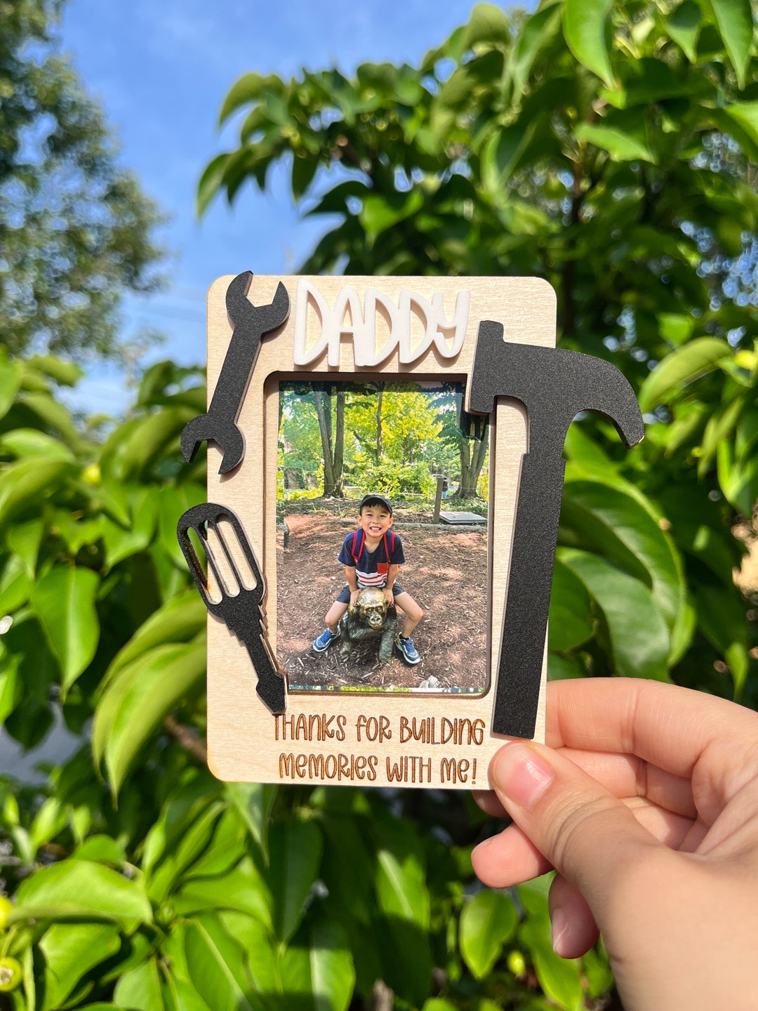 Father’s Day Gift Tool Photo Frame | Tool Acrylic Gift Photo | Fridge ...