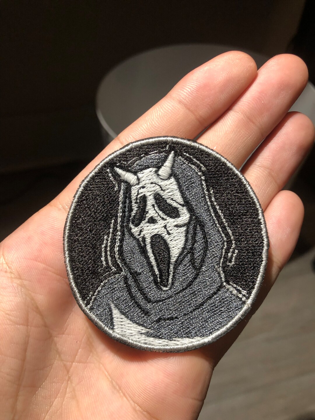 Devil Ghost Face Patch (glow in the Dark) - Etsy