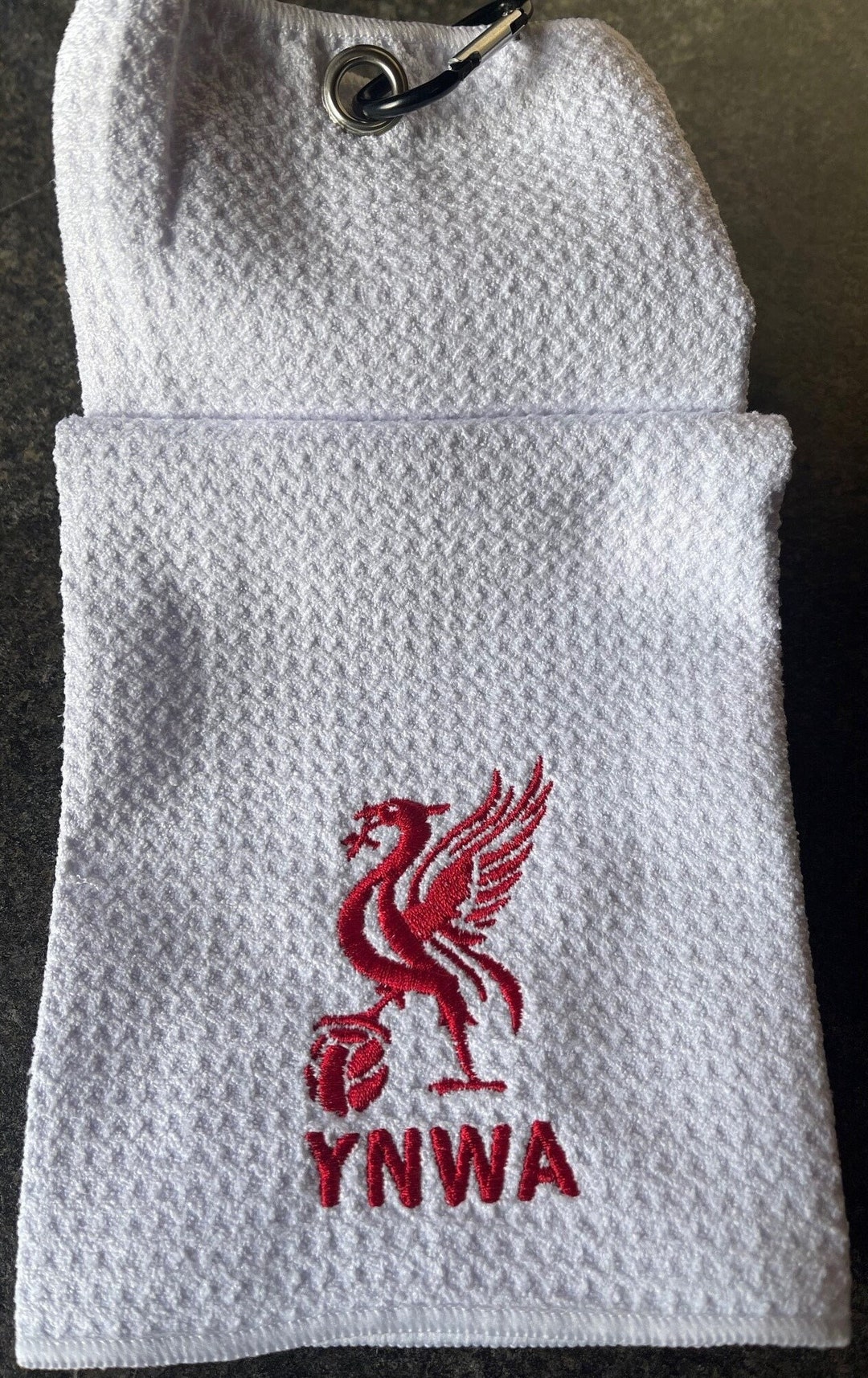 You'll Never Walk Alone Liverpool FC Golf Microfibre Golf Towel in ...