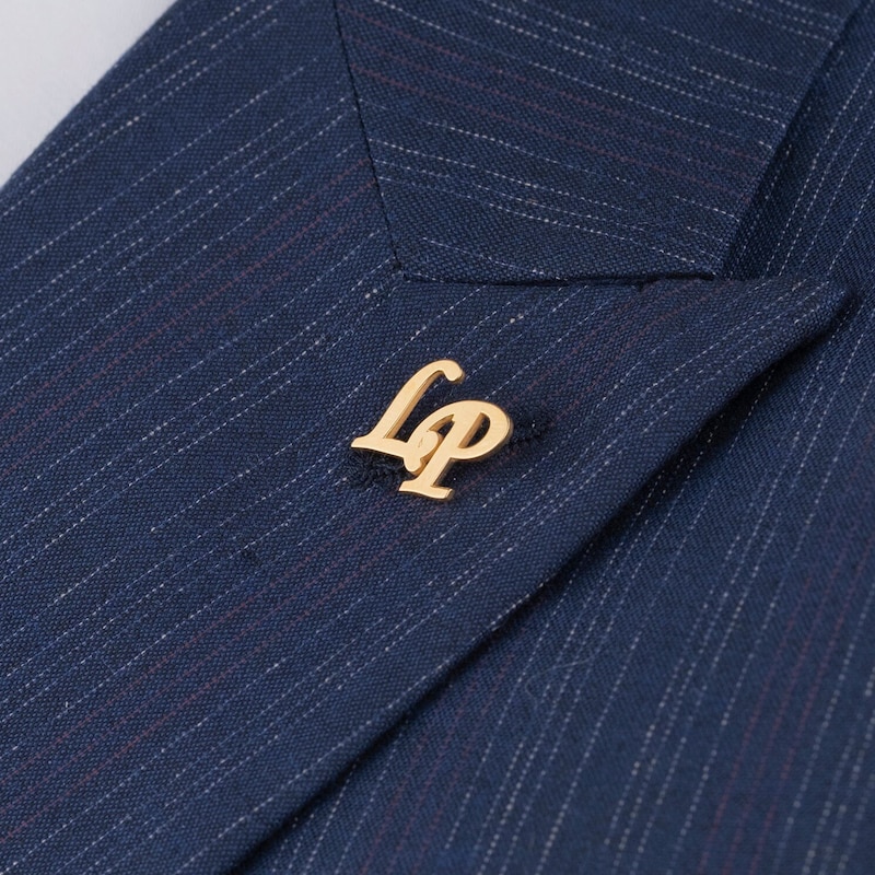 Initial Letter Gold Pin - Etsy
