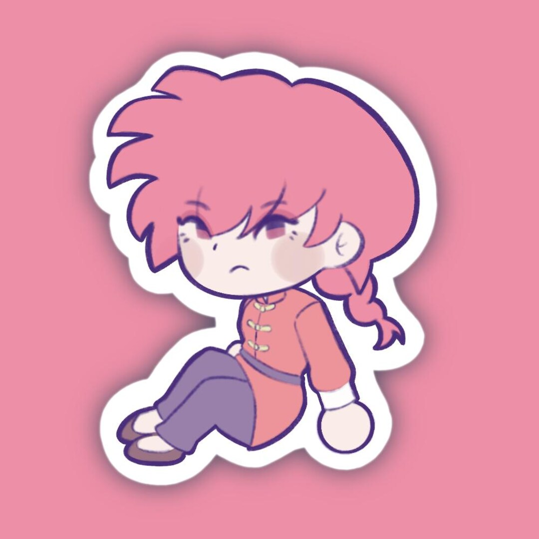 Ranma Sticker, Ranma 1/2, 3 Vinyl - Etsy