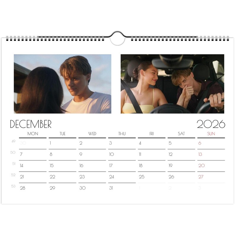 Conrad Fisher Wall Calendar 2026 A4 - Etsy