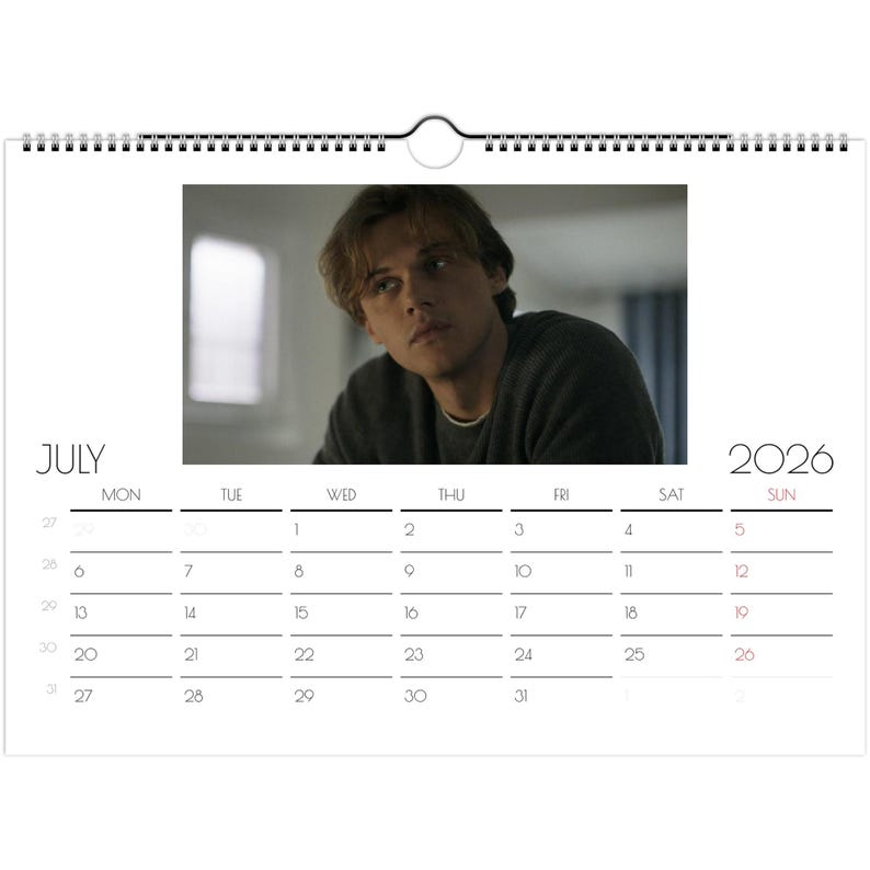 Conrad Fisher Wall Calendar 2026 A4 - Etsy