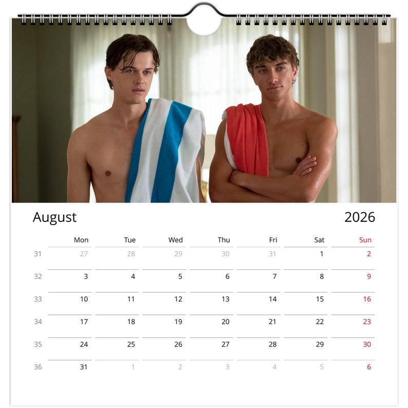 Conrad Fisher Wall Calendar 2026 Square - Etsy