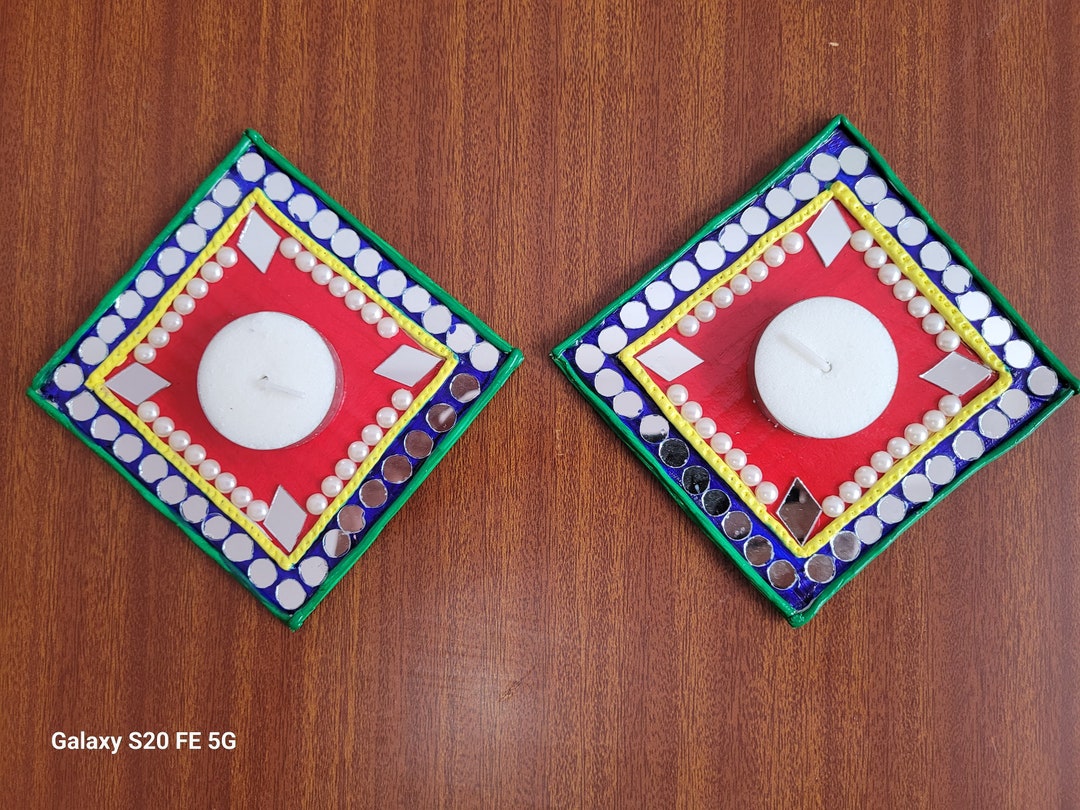 Handmade Diwali Diya Stands - Etsy