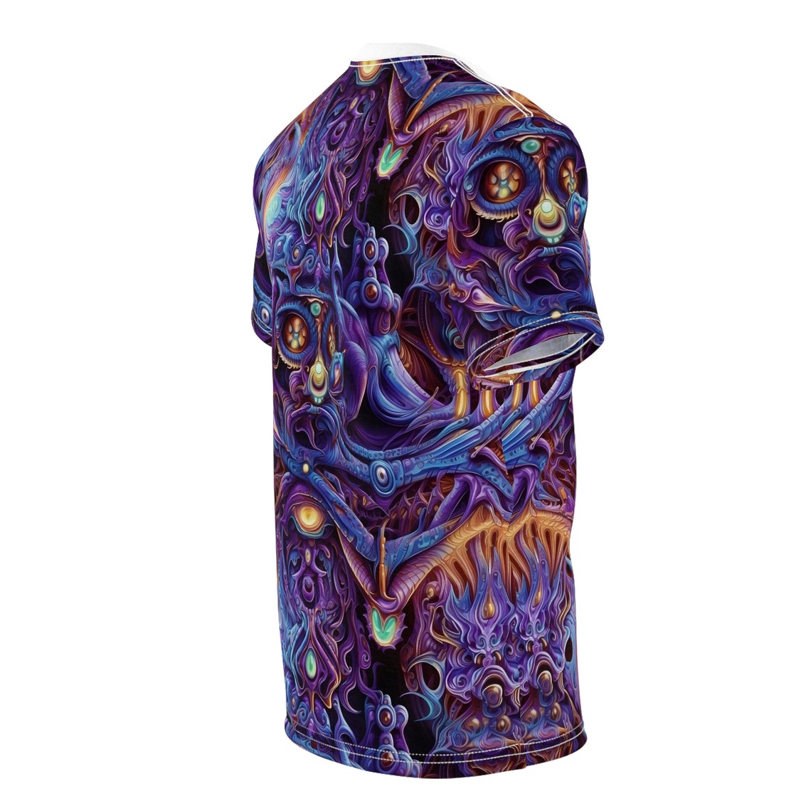 Psychedelic Watcher Shirt, Festival, Psychedelic, Wearable Art, Art ...
