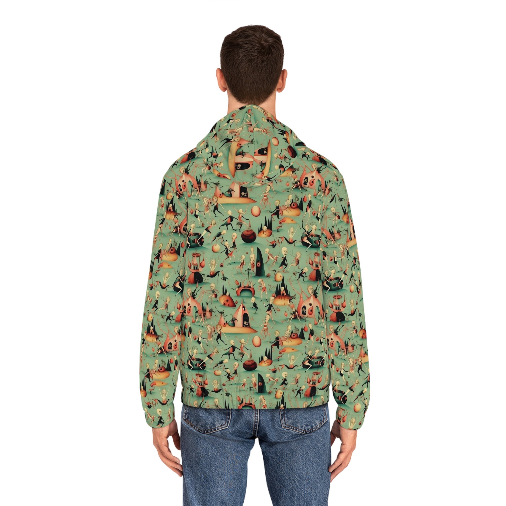 Happy Hieronymus Hell Hoodie, Festival, Psychedelic, Wearable Art, Art, Visionary Art, Trippy ...