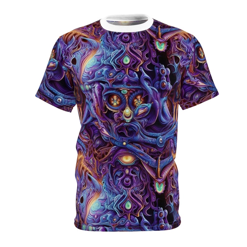 Psychedelic Watcher Shirt, Festival, Psychedelic, Wearable Art, Art ...