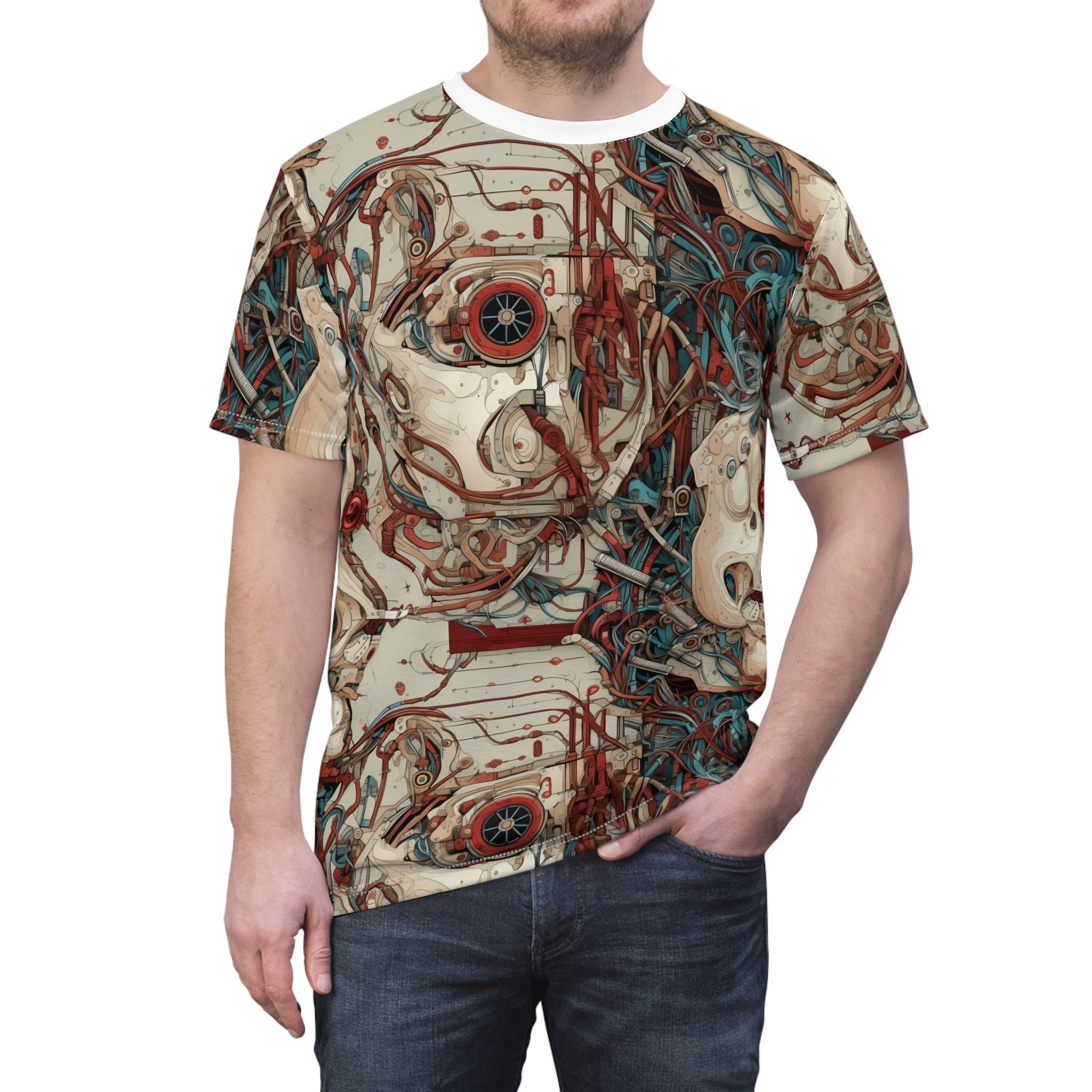 The Cyborg Shirt, Festival, Psychedelic, Wearable Art, Art, Visionary ...
