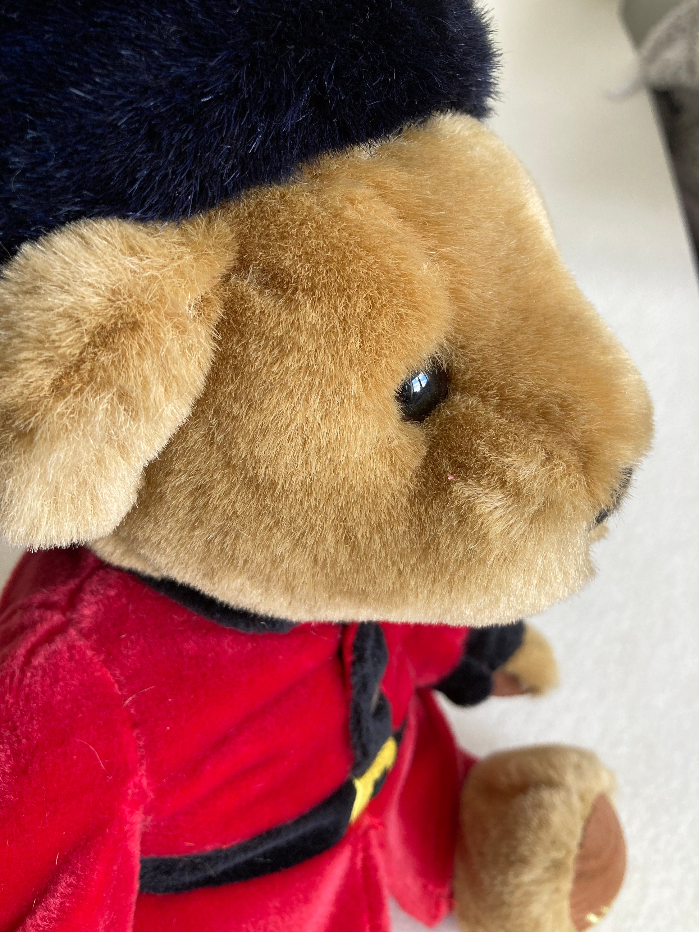 Harrods Royal Palace Guard Teddy Bear Red Coat and Black - Etsy