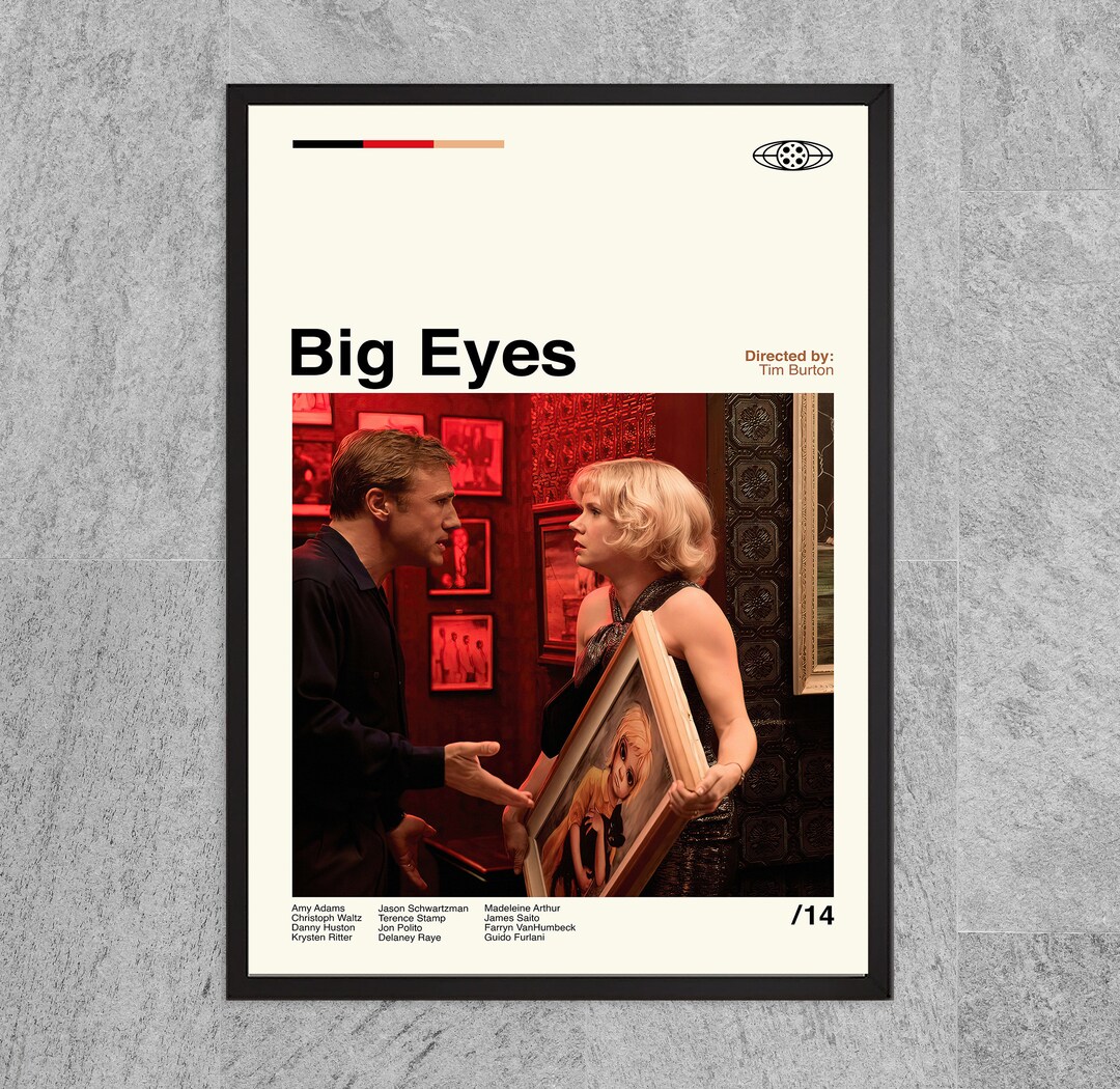 Big Eyes Poster, Big Eyes Print, Series Poster, Digital Poster, Home ...