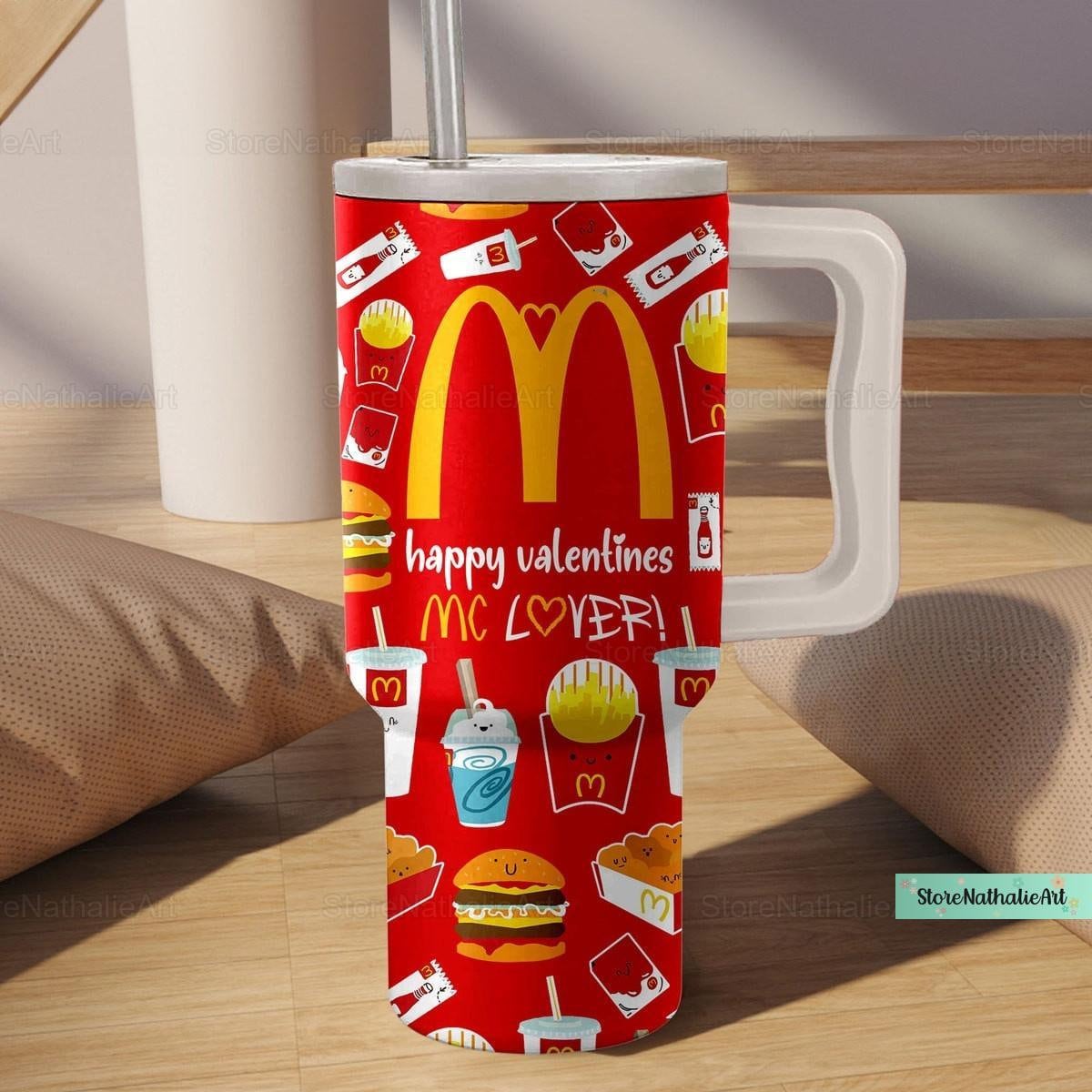 Mcdonald Tumbler 40oz, Mcdonald Coffee Tumbler, Mcdonald Insulated ...