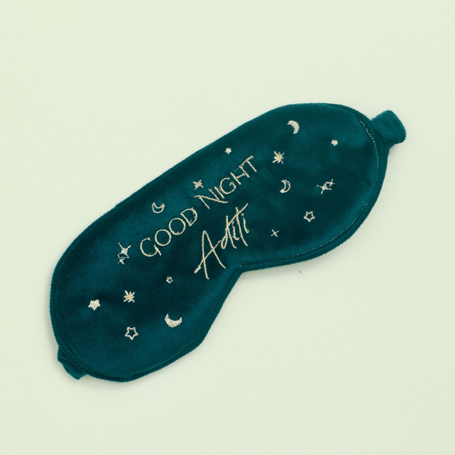 Good Night Personalized Eye Mask – Customizable Sleep Accessory ...