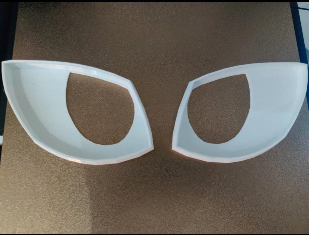 3D Printed Toony Fursuit Eyes for Costumes Eye Blanks - Etsy