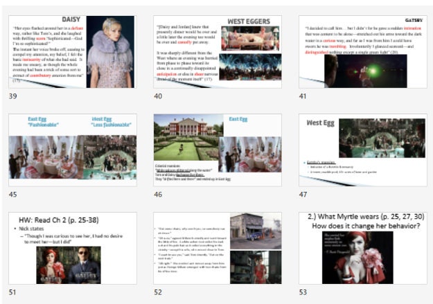 Great Gatsby- 40 Activities, Quizzes, PPT, Lesson Plans - Etsy