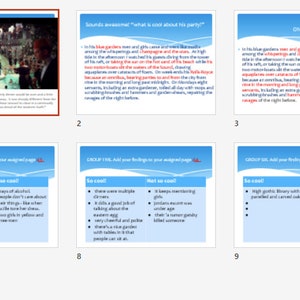 Great Gatsby- 40 Activities, Quizzes, PPT, Lesson Plans - Etsy