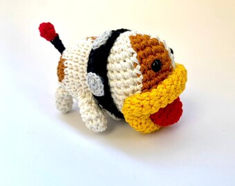 Yoshi's Woolly World Poochy Crochet Plush Amigurumi - Etsy