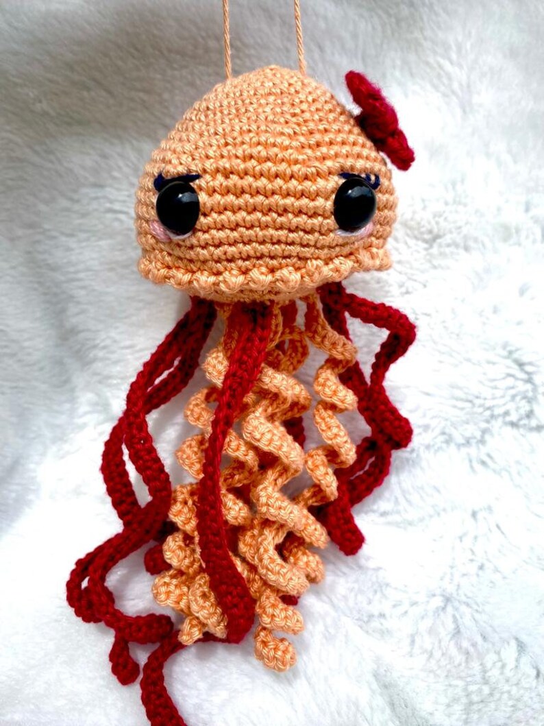 Crochet Plush Medusa With Bow - Etsy