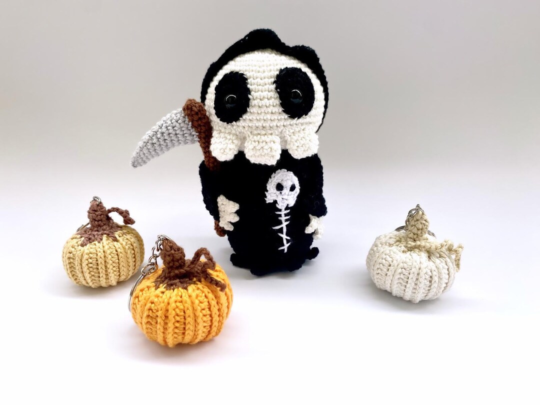 Reaper With Scythe Scary Plush - Etsy