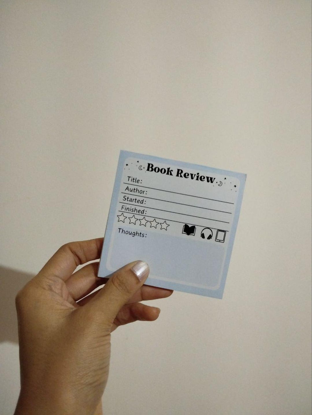 Book Review Notepad, Mini Review Notepad, Review Book, Rating Notepad ...