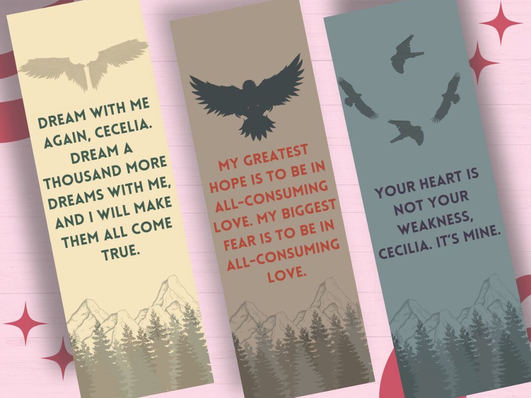 Ravenhood Bookmarks, Flock Bookmark, Exodus Bookmark, the Finish Line ...