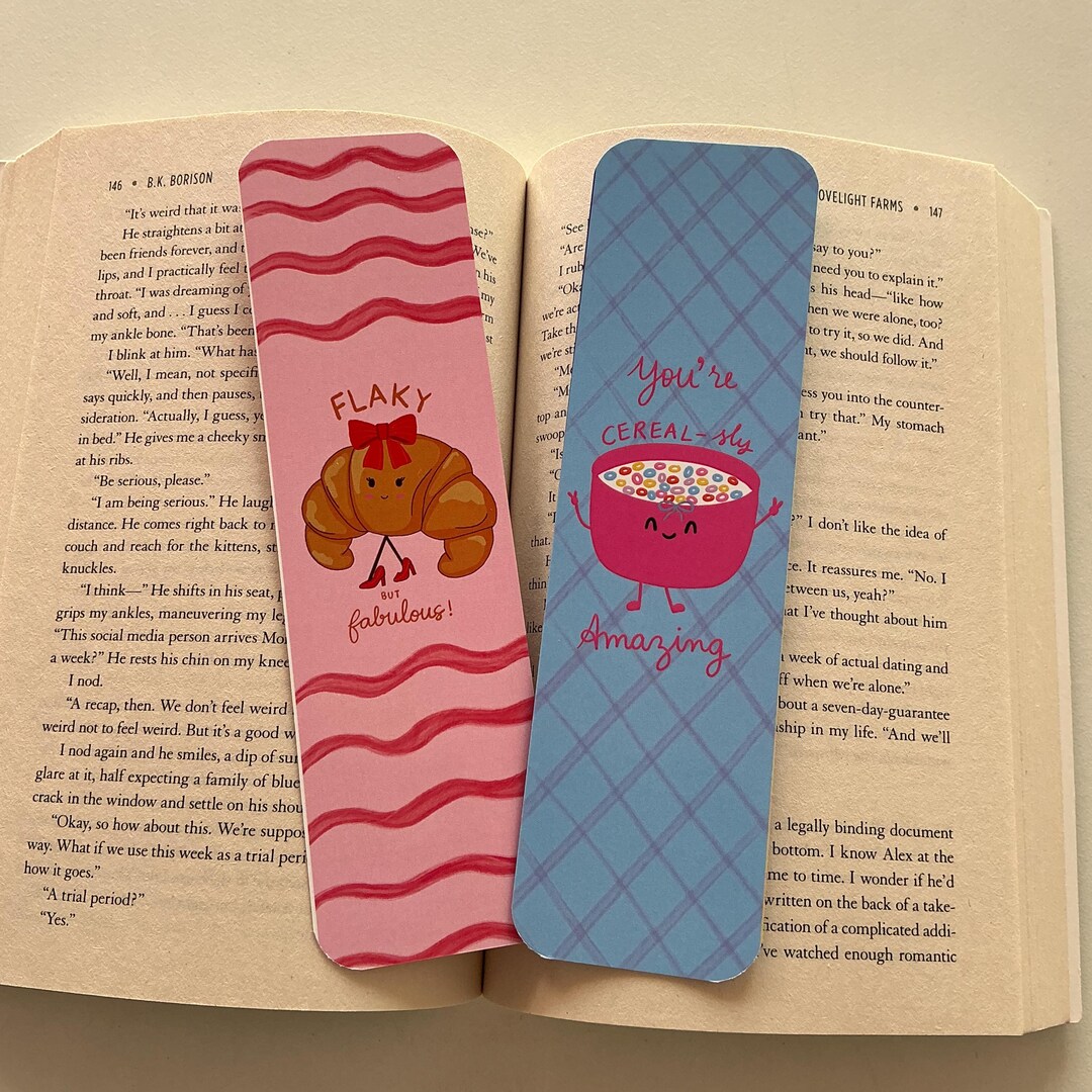 Flaky but Fabulous Bookmark, Youre Cerealsly Amazing Bookmark ...