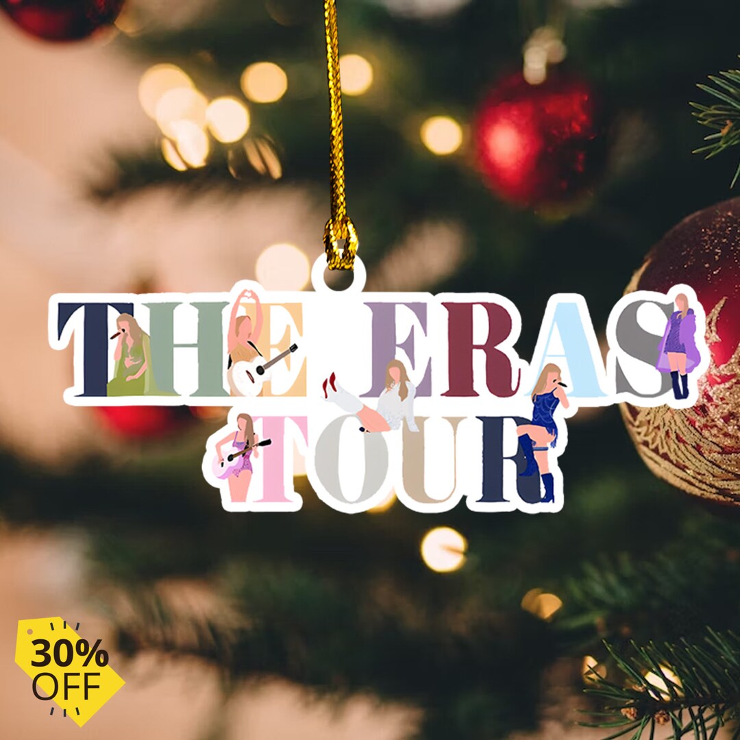 Eras Tour Ornament Swiftie Christmas Ornament the Eras Tour - Etsy