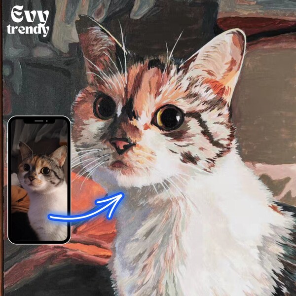 Self Portrait Paint by Number - Etsy