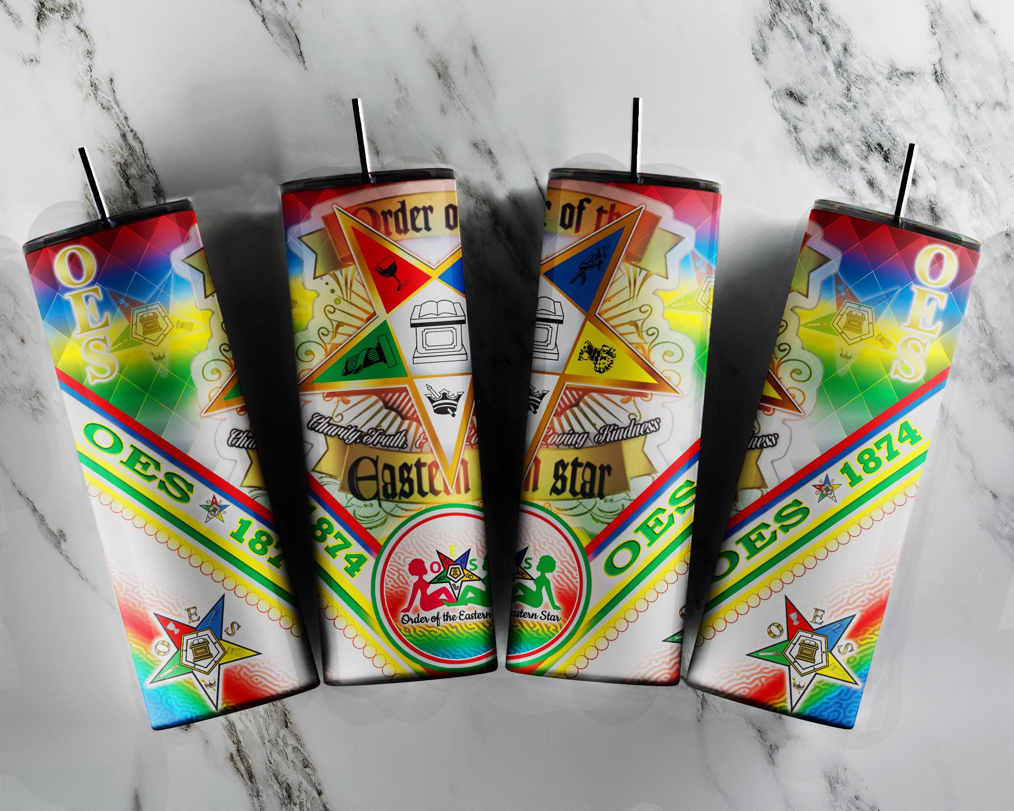 Fraternty Sororty Tumbler Wrap Png, OES Sororty Group Tumbler Design ...