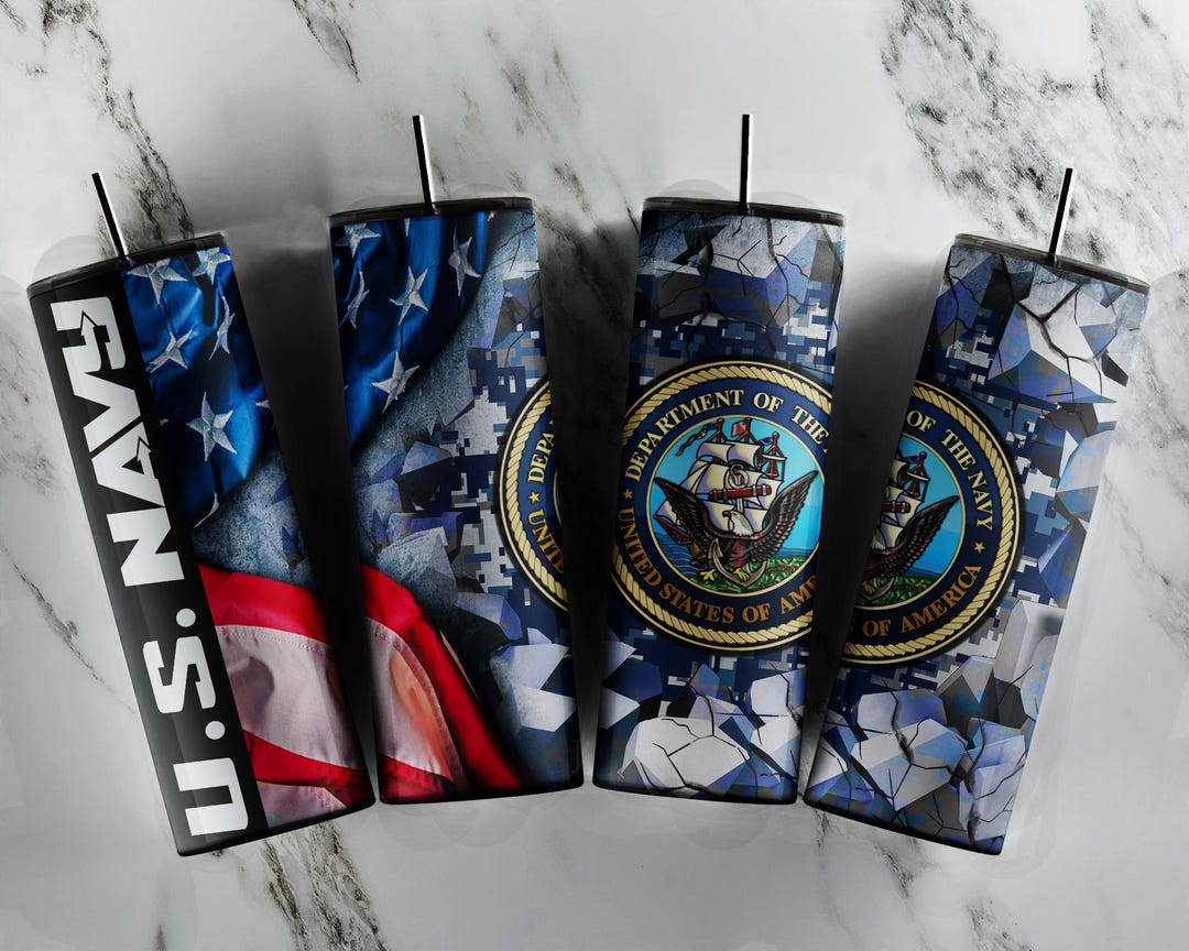 Army Branches Tumbler Wrap, Army Navy Tumbler Wrap, Air Force Army Wrap ...