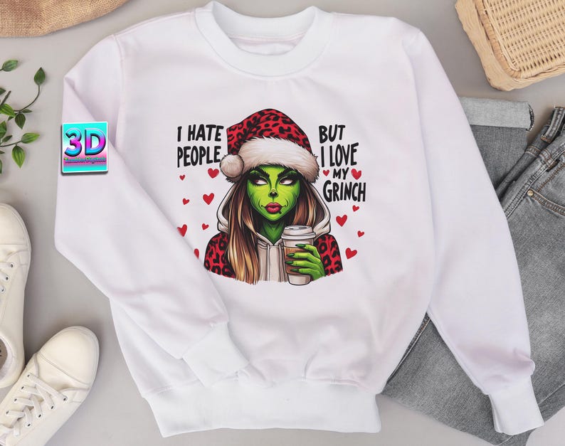 25 Christmas Green Girl Grinch Shirt Png, Christmas Grinchmas Png ...