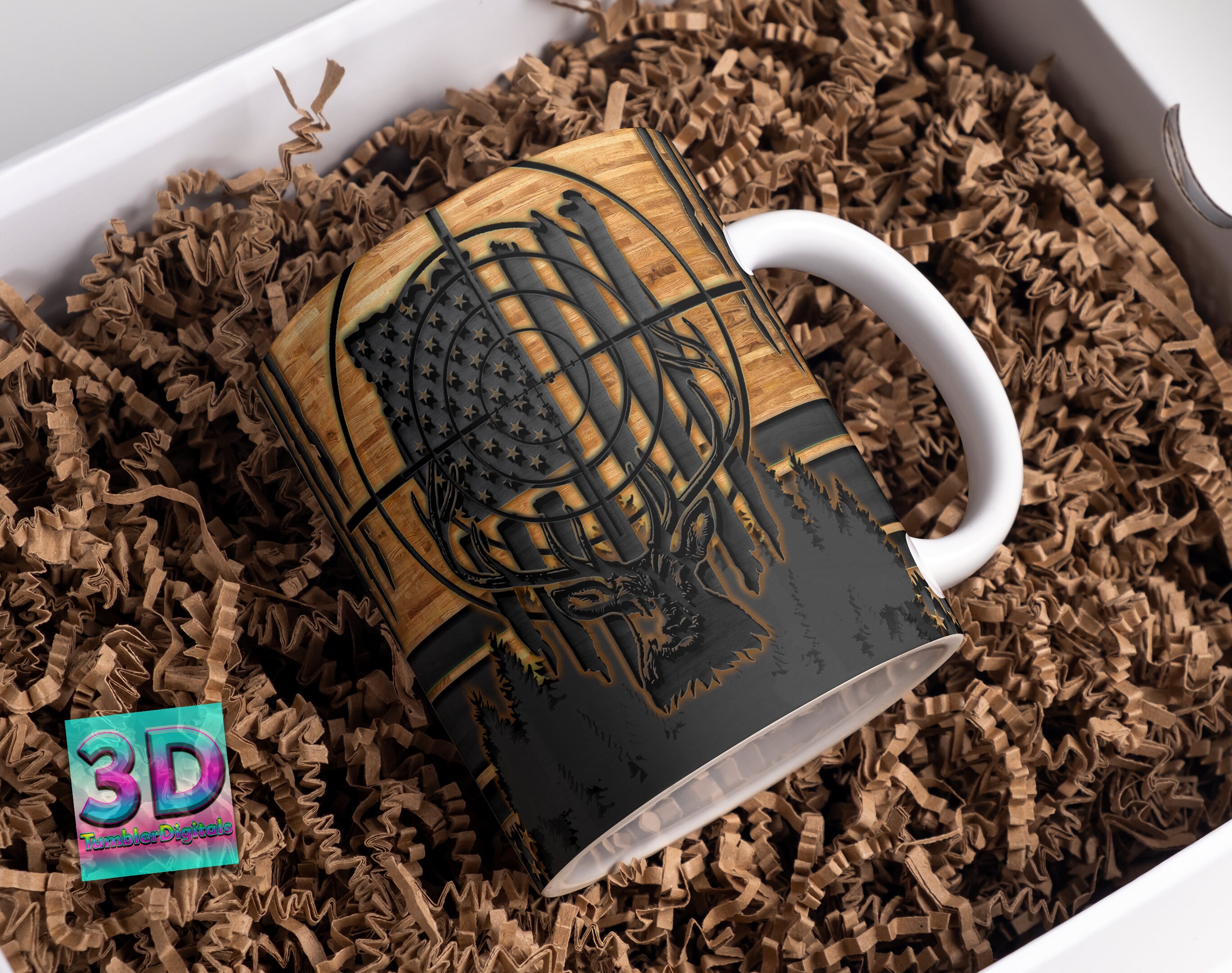 21 Deer Hunting Mugs Wrap, Hunting Mugs Wrap, Deer Hunting Mugs Wrap ...