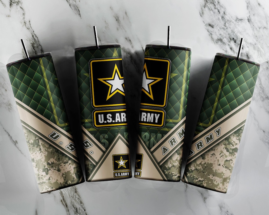 Army Branches Tumbler Wrap, Army Navy Tumbler Wrap, Air Force Army Wrap ...