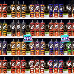 32 Football Color Tumbler Wrap Design, Football Team Tumbler Wrap ...