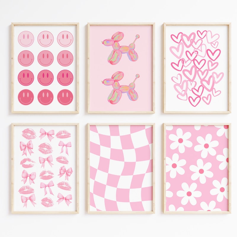 Preppy Wall Decor - Etsy