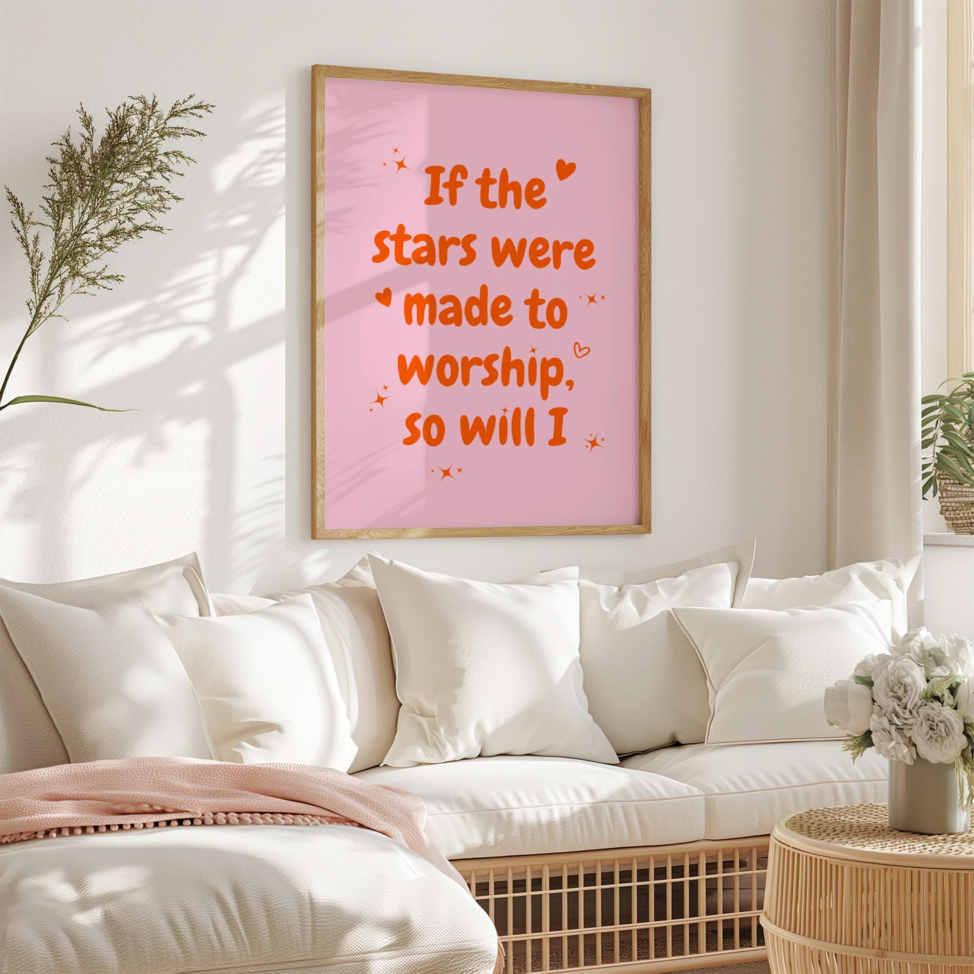 Modern Christian Wall Art Psalm Scripture Poster Trendy God Bible Art ...