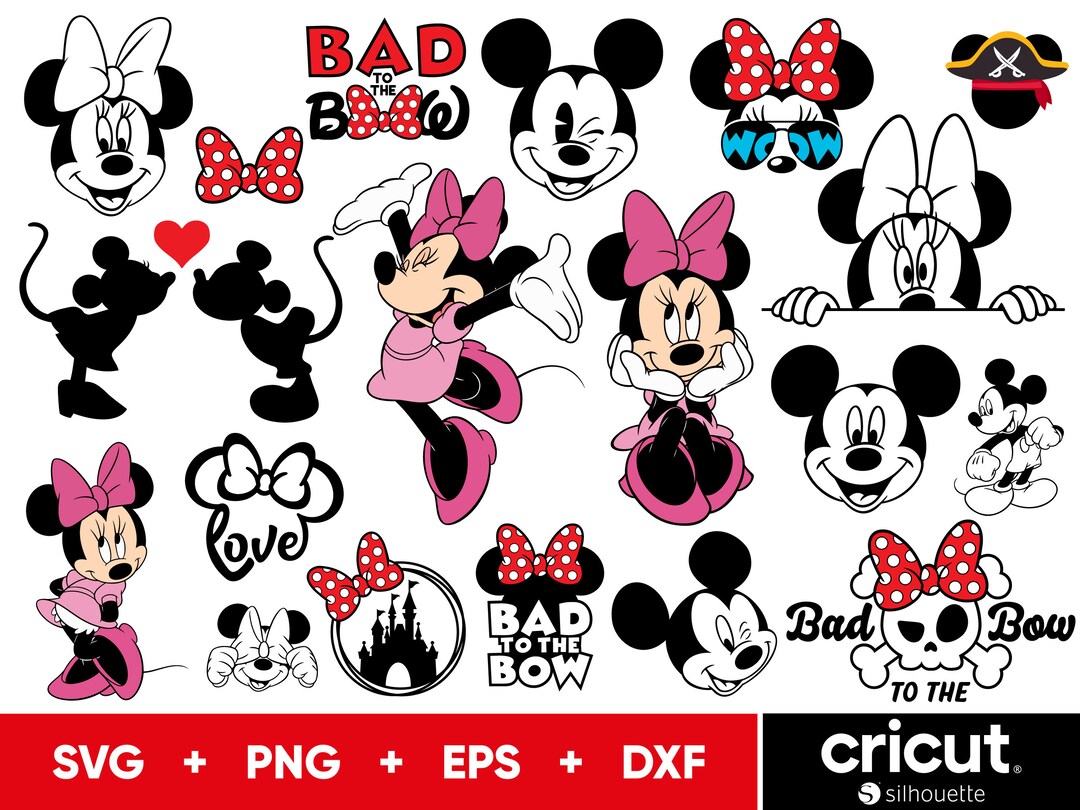 Minnie Mouse SVG Mickey Mouse Png Minnie Mouse Layered - Etsy Singapore